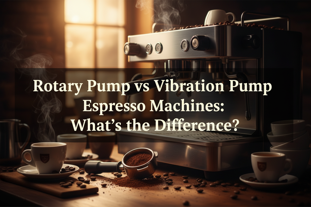 Rotary Pump vs Vibration Pump Espresso Machines: What's the Difference ...